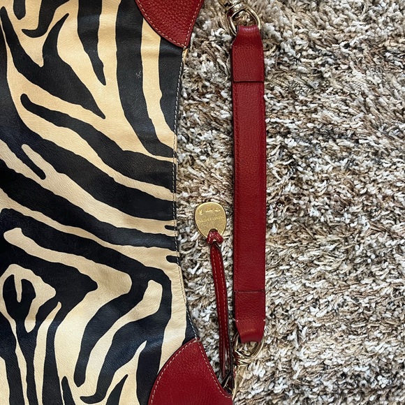 Dooney & Bourke | Bags | Authentic Dooney Bourke Zebra Cooper Hobo ...